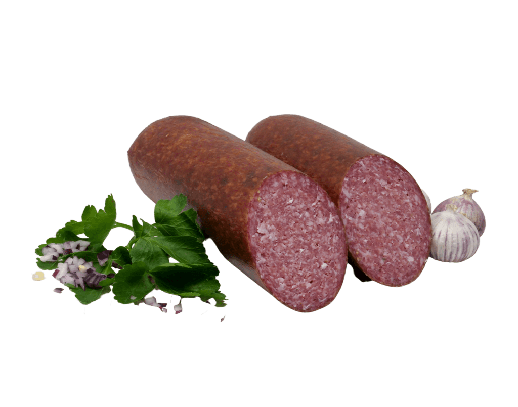 Cervelatwurst im Naturdarm – Metzgerei Fischer digitale Theke