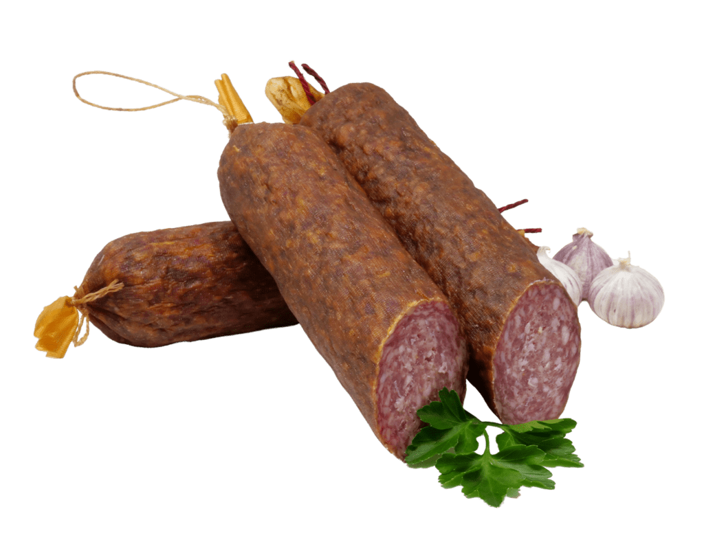 Cervelatwurst im Naturdarm – Metzgerei Fischer digitale Theke