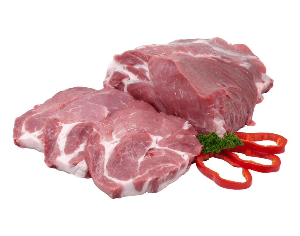 Schweinenacken – Metzgerei Fischer digitale Theke